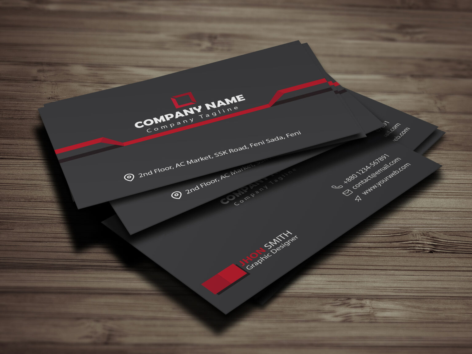 0 to 100 business card introduction + design principles - Amood design ...